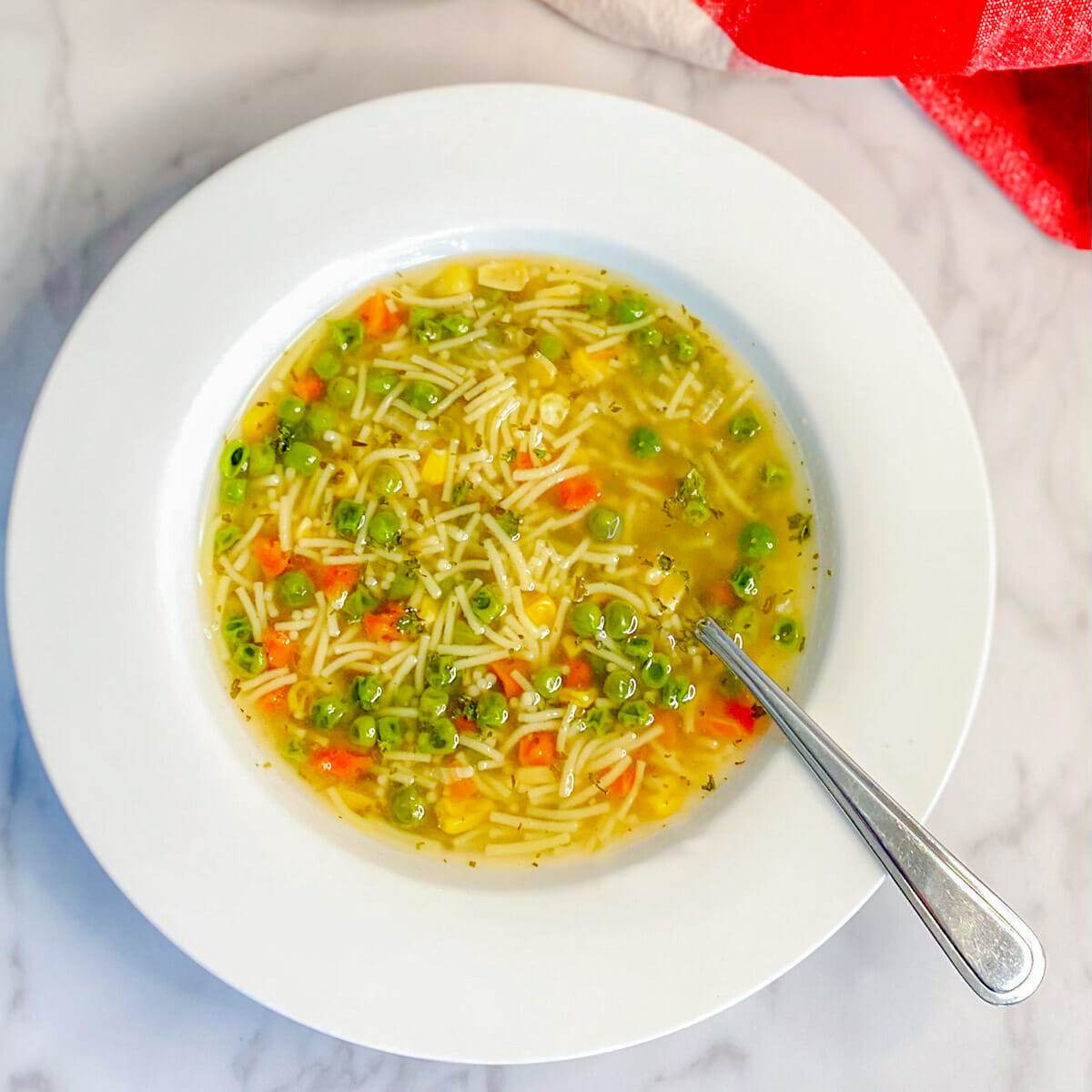 How to Make Chicken Noodle Soup Mix in a Jar
